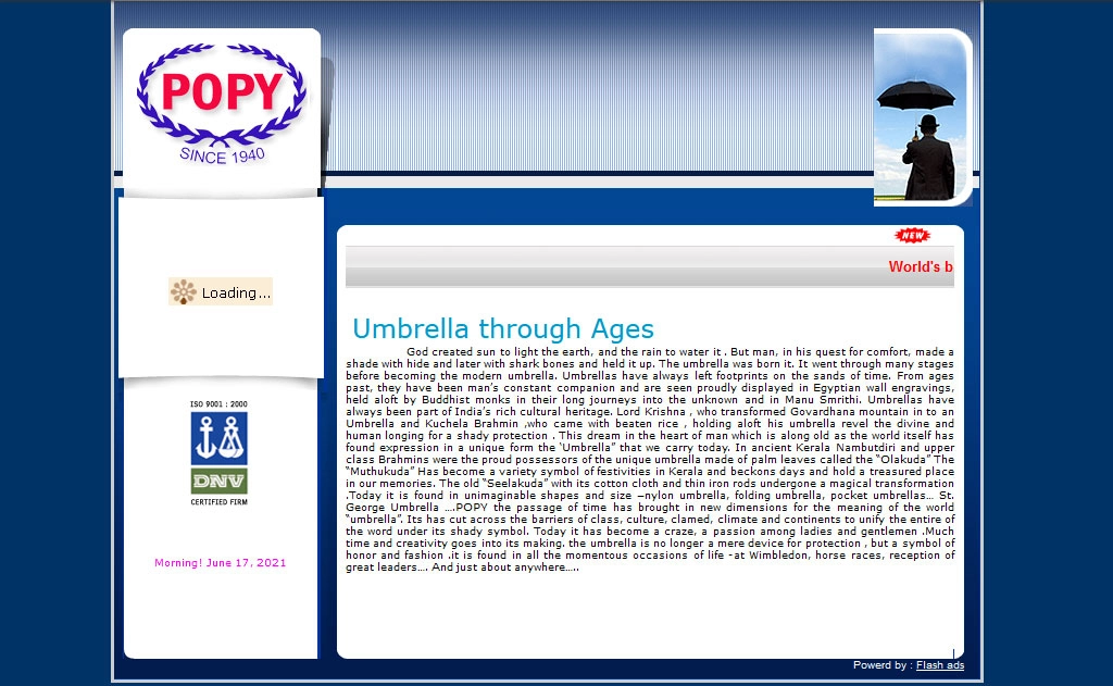 Popy Umbrella Mart | Case Study